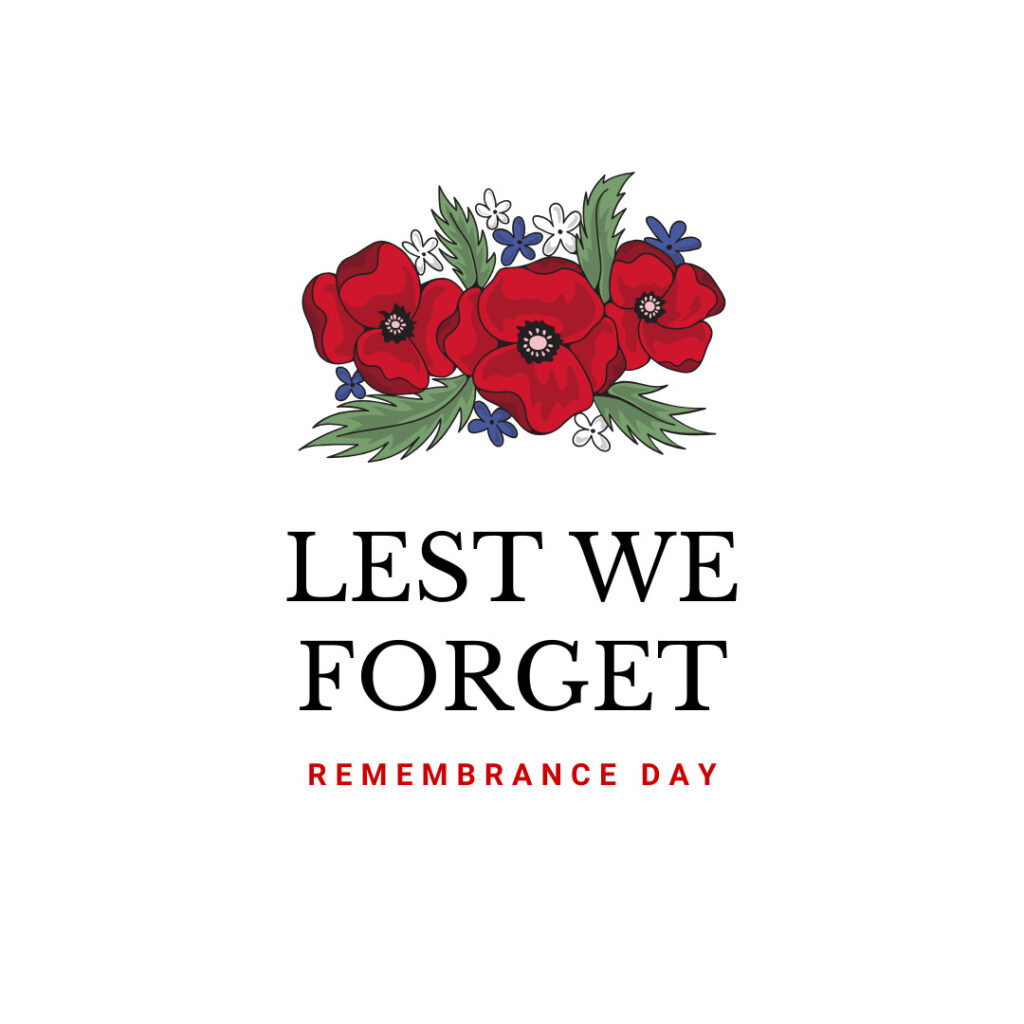 We Will Remember Them | Only Oilcloths